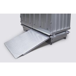 LaCont Auffahrrampe, verzinkt, LxB 1200 x 1000 mm