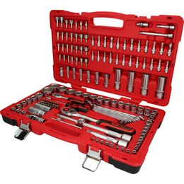 1/4'' + 1/2'' Steckschlüssel-Satz KS Tools