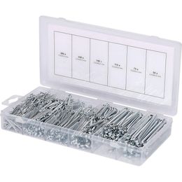 KS Tools Sortiment Splinte, 1000 Teile, DIN 94
