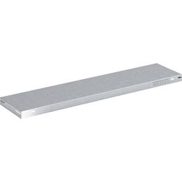 eurokraft pro Fachboden extra, inkl. Bodenträgern, verzinkt, BxT 1000 x 300 mm