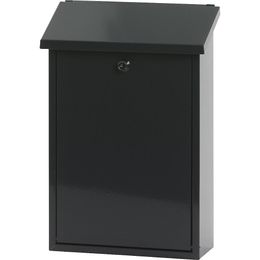 Standard-Briefkasten, Stahlblech, pulverbeschichtet, anthrazit RAL 7016 kaiserkraft