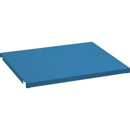 LISTA Blechabdeckung für Festrahmen, für BxT 890 x 860 mm, lichtblau