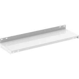 hofe Fachboden mit Trägern, verzinkt und kunststoffbeschichtet, BxT 750 x 300 mm