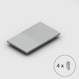 eurokraft pro Fachboden für Steckregal, Ausführung leicht, BxT 1000 x 600 mm