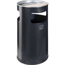Var Kombiascher, Volumen 69 l, HxØ 760 x 420 mm, Stahl, anthrazit