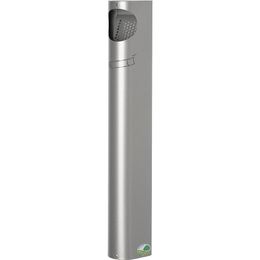 Var Wandascher, Stahl, 3,5 l, HxBxT 550 x 110 x 74 mm, silber