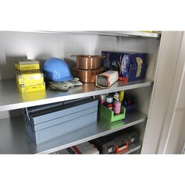 Pavoy Zusatzfachboden, für Falttürenschrank mit Breite 1500 mm, Tiefe 600 mm, verzinkt