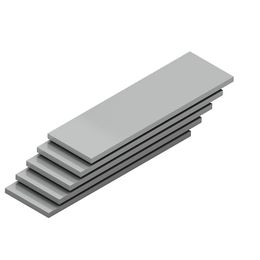 hofe Fachboden, Breite 1300 mm, VE 5 Stk, Tiefe 400 mm, Traglast 125 kg, verzinkt