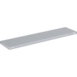 eurokraft pro Fachboden verzinkt, Bauart mittelschwer, BxT 1300 x 400 mm