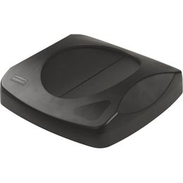 Rubbermaid Schwingdeckel, geräuscharm, Kunststoff, HxLxB 101 x 406 x 406 mm