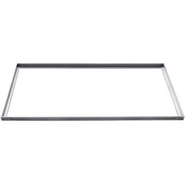 Miltex Aluminium-Einbaurahmen, für Aluprofilmatte, für LxB 1185 x 785 mm