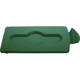 Rubbermaid Deckeleinsatz, geschlossen, grün
