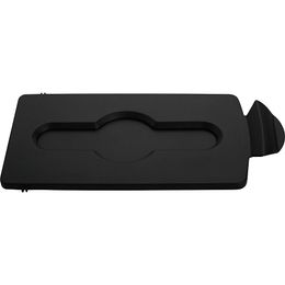 Rubbermaid Deckeleinsatz, geschlossen, schwarz