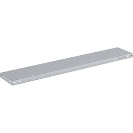 eurokraft pro Stahlfachboden, Traglast 125 kg, verzinkt, BxT 1300 x 300 mm