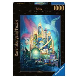 RAVENSBURGER VERLAG Puzzle Disney® Castle Collection: Arielle (1000 Teile)