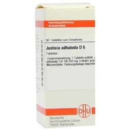 DHU-Arzneimittel Justicia adhatoda D 6 Tabletten 80 St