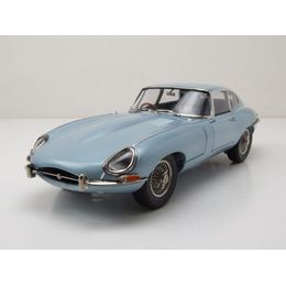 Kyosho Modellauto Jaguar E-Type RHD 1961 silberblau Modellauto 1:18 Kyosho