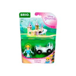 Brio® Spielzeug-Eisenbahn Disney Princess Cinderella mit Waggon