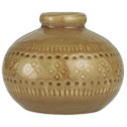 IB Laursen Dekovase Vase krakelierter Oberfläche