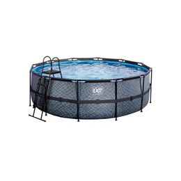 EXIT Pool Stone Pool, Frame Pool Ø 427x122cm