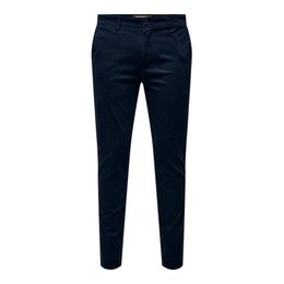 Only & Sons ONLY & SONS Chinohose Feine Chino Hose Slim Fit Twill Denim Stoffhose ONSMARK 6995 in Blau-2