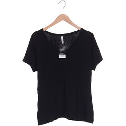 sheego Damen T-Shirt, schwarz