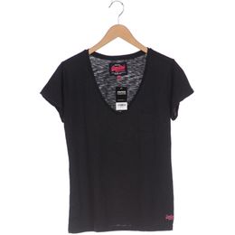 Superdry Damen T-Shirt, schwarz