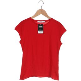 NA-KD Damen T-Shirt, rot, Gr. 34