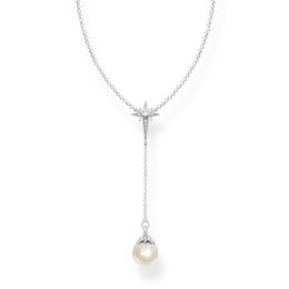 Thomas Sabo Kette Perle mit Stern silber