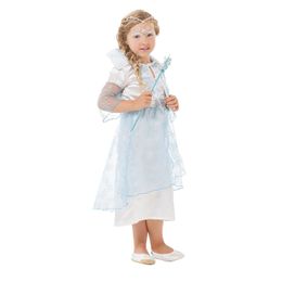 buttinette Eisprinzessin-Kostüm für Kinder, hellblau/weiß