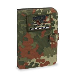 MFH Terminplaner m. Ringbuchhalterung A6 flecktarn