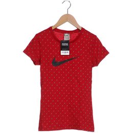 Nike Damen T-Shirt, rot, Gr. 36