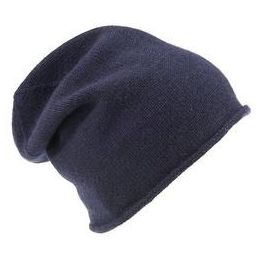 Beanie aus 100% PREMIUM Kaschmir Peter Hahn Cashmere blau