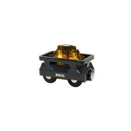 Brio® Spielzeug-Eisenbahn World Goldwaggon mit Licht