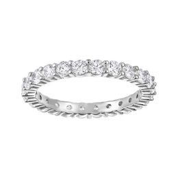 Swarovski Fingerring 5257490 Ring Damen Vittore XL White Silber-Ton Rhodiniert Gr. 50