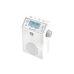Soundmaster DAB60WE Steckdosenradio Badradio Bewegungsmelder DAB+ Bluetooth Akku Steckdosen-Radio (DAB+