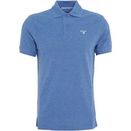 Barbour Polo Tartan Pique Blue (Gr&ouml;&szlig;e: XXL)