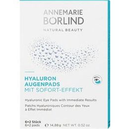 Annemarie Börlind ANNEMARIE BÖRLIND Gesichtspflege AUGE & LIPPE Hyaluron Augenpads mit Sofort-Effekt 6 x 2 Pads