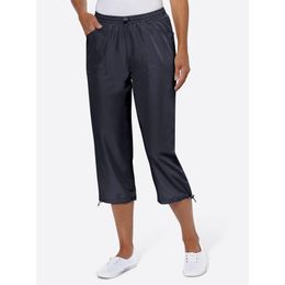 7/8-Hose Classic Basics Gr. 54, Normalgrößen, blau (marine) Damen Hosen