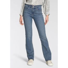 Levi's Bootcut-Jeans LEVI'S "315 Shaping Boot" Gr. 25, Länge 30, blau (mid blue used) Damen Jeans Bootcut
