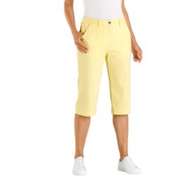 Bermudas Casual Looks Gr. 54, Normalgrößen, gelb (zitrone) Damen Hosen Kurze