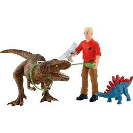 Schleich Tyrannosaurus Rex Angriff Spielfiguren Mehrfarbig
