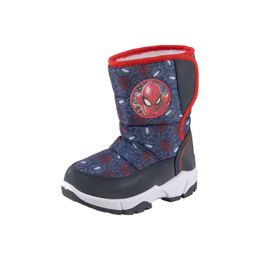 Disney Spiderman Snowboots mit Klettverschluss, blau