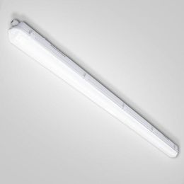 Led Feuchtraumleuchte Wannenleuchte Tageslicht Werkstatt Leuchten Badlampe IP65 150cm Kaltweiß 1X - Weiß - Tolletour