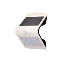 Solar-Wandlampe mit Edm Led-Sensor 1,5W 220 Lumen 10x14cm - Weiß