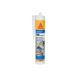 Seal 108 Sanitaire Silikondichtungsmasse - Hellgrau - 300ml - Gris clair - Sika