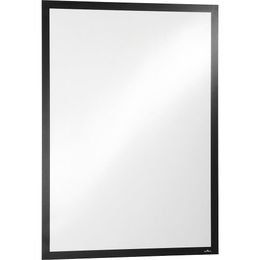 Durable DURAFRAME® Info-Rahmen POSTER, selbstklebend, für Papierformat A1, schwarz, VE 2 Stk