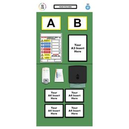 Regal-Infoboard Doppelmarkierung - kaiserkraft