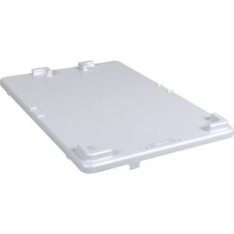 eurokraft pro Deckel aus Polystyrol, VE 2 Stk, Stapeldeckel, 50 l