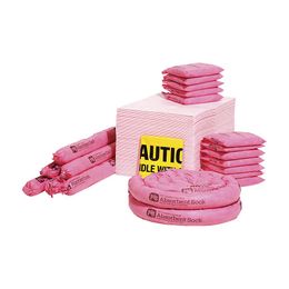 PIG Nachfüllpack für Notfall-Kit, klein, Ausführung Chemikalien, absorbiert 80,7 l